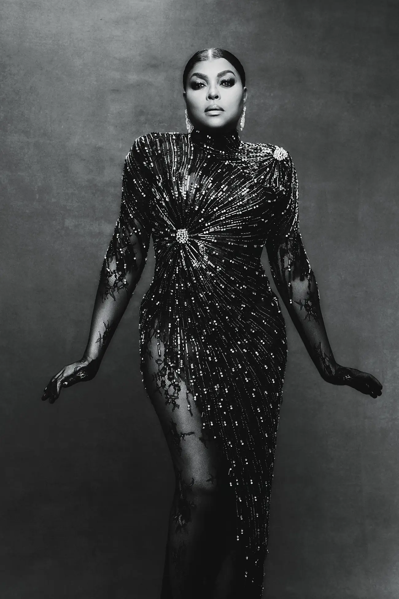 Taraji P. Henson covers Elle US December 2023/January 2024 by Adrienne ...