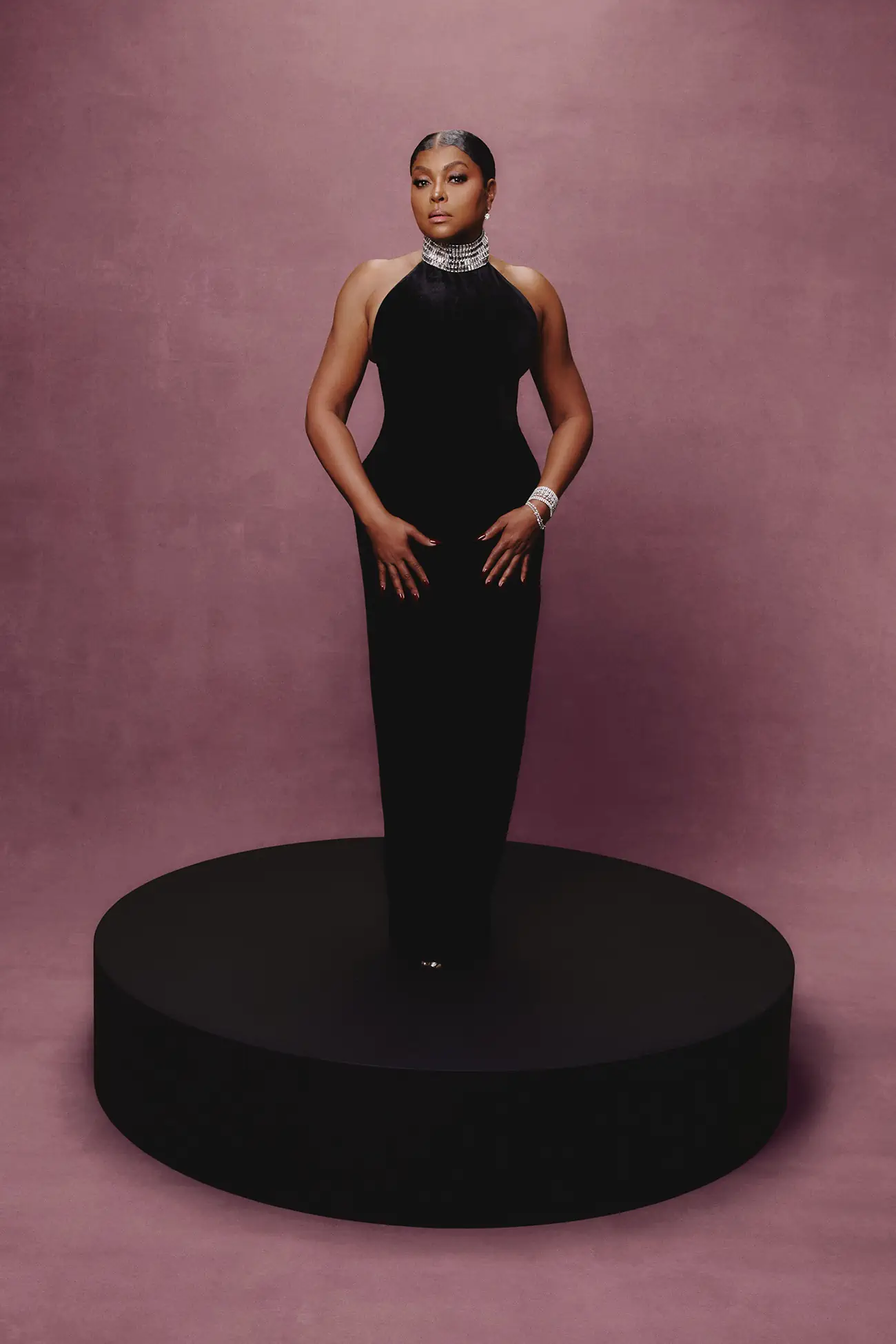 Taraji P. Henson covers Elle US December 2023/January 2024 by Adrienne ...