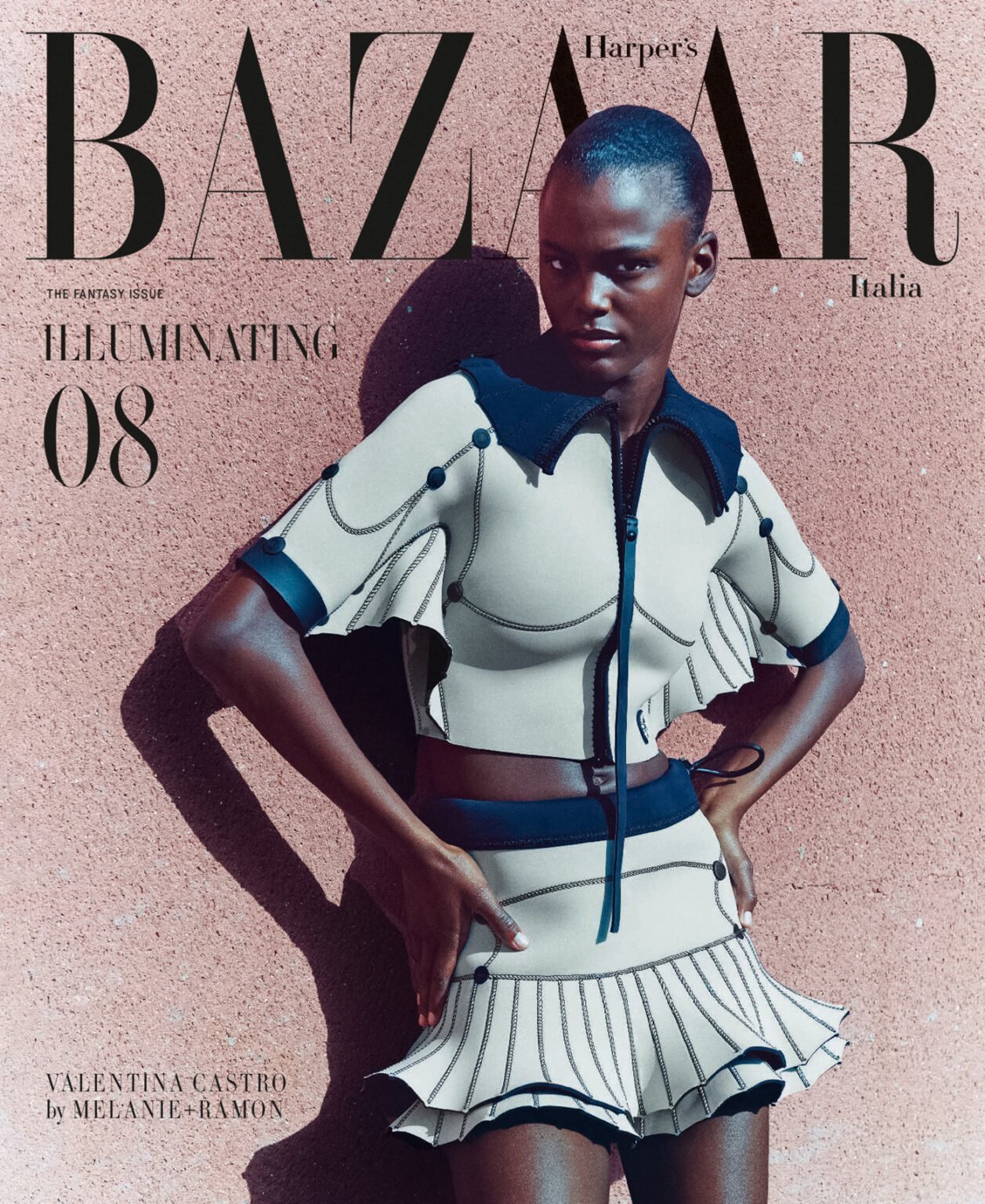 Valentina Castro in Louis Vuitton on Harper’s Bazaar Italia December ...