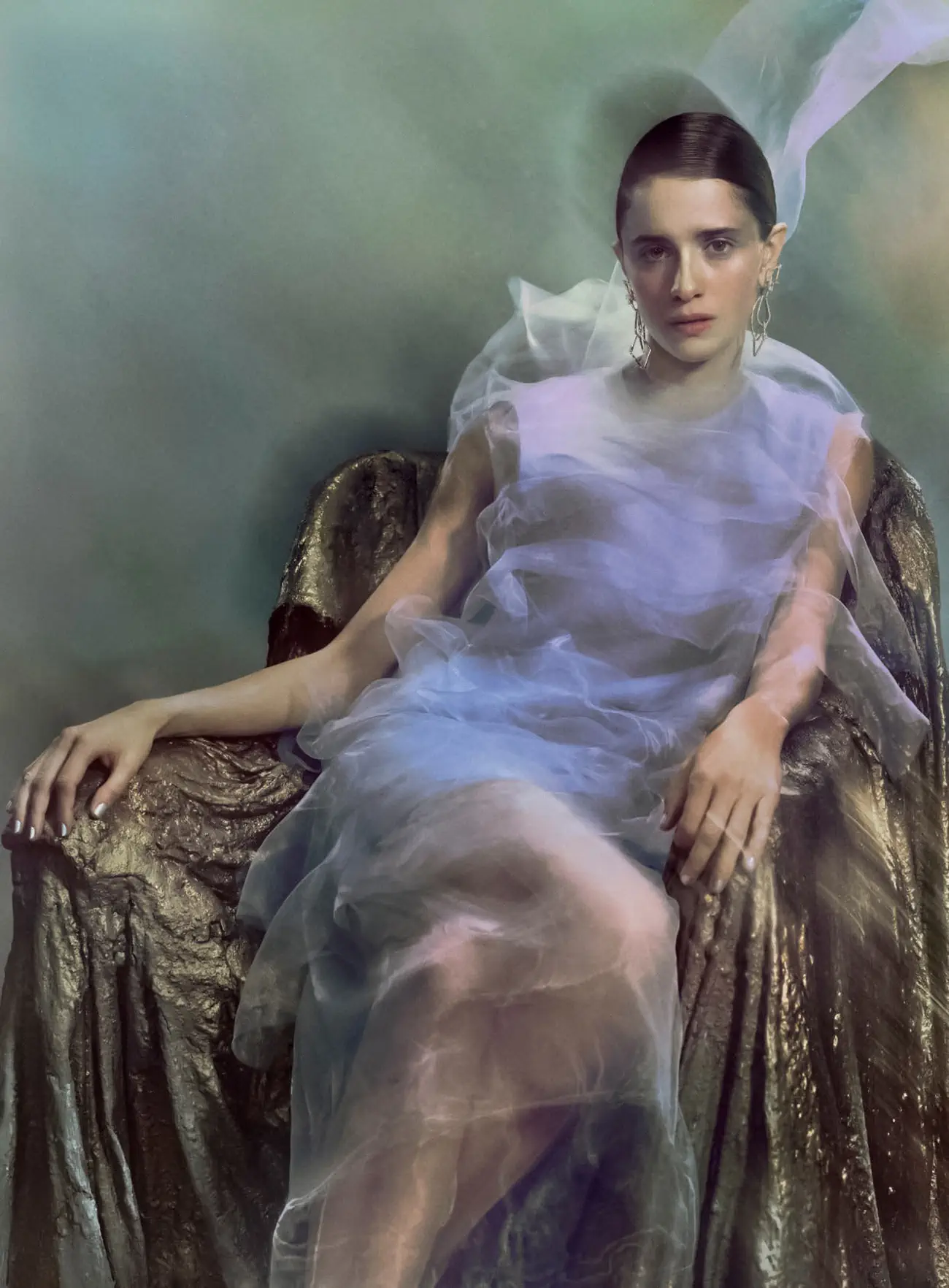 Benedetta Porcaroli covers Vogue Italia January 2024 by Elizaveta ...