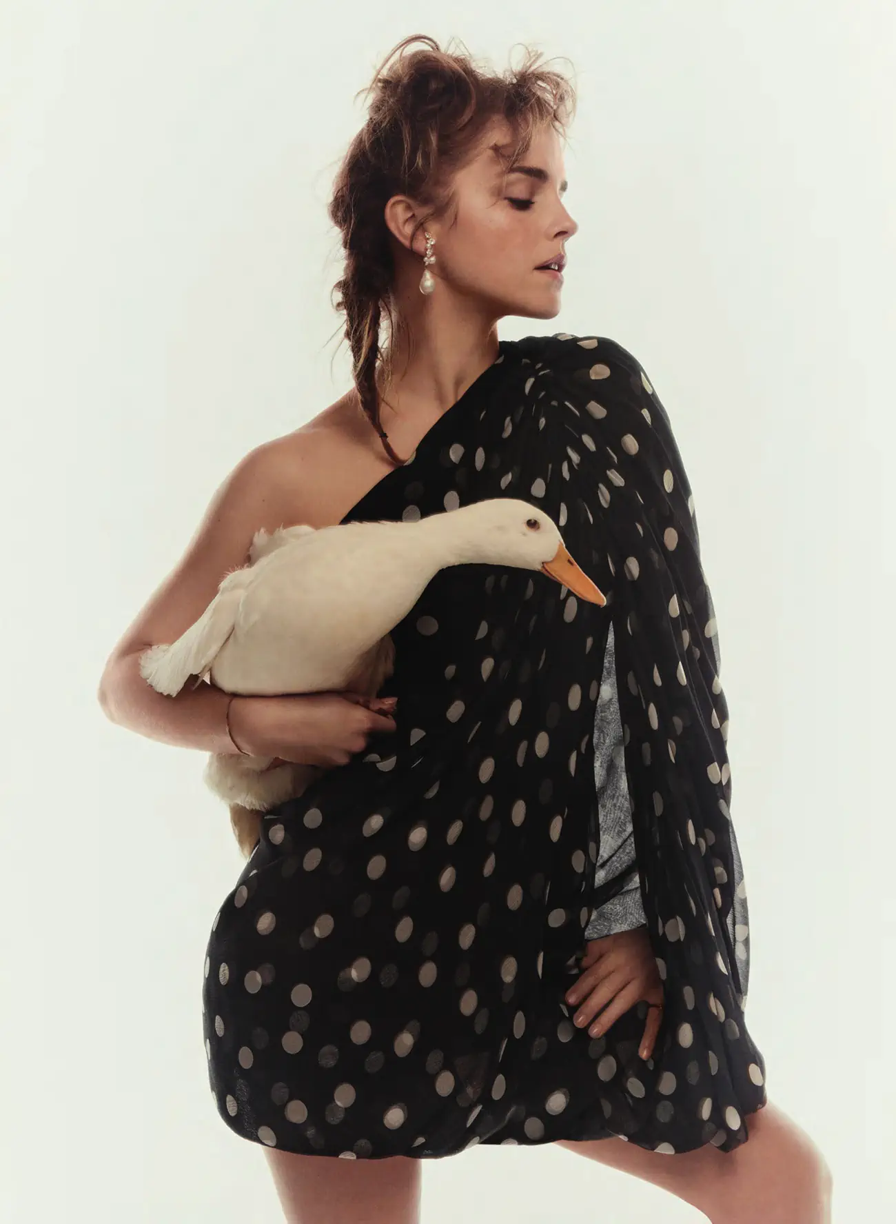 Emma Watson covers British Vogue January 2024 by Charlotte Wales ...