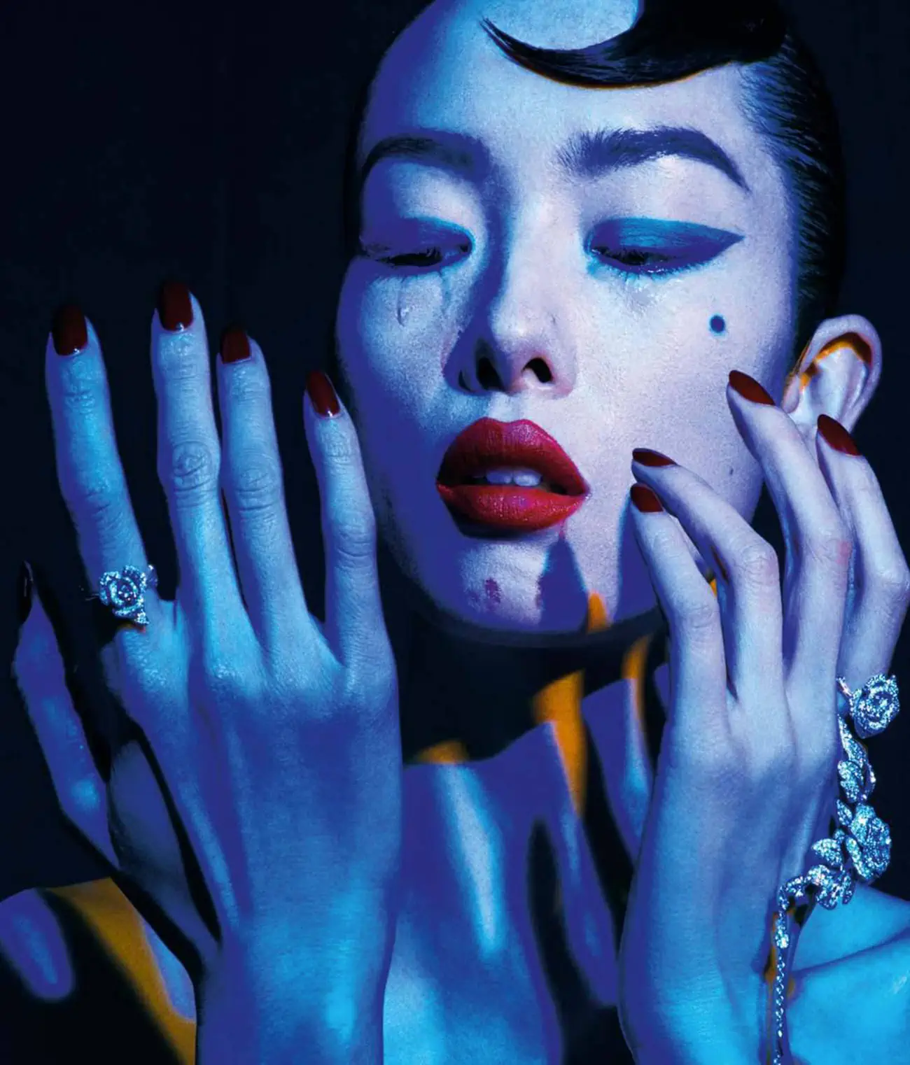 Fei Fei Sun in Tiffany & Co. on D la Repubblica January 27th, 2024 ...