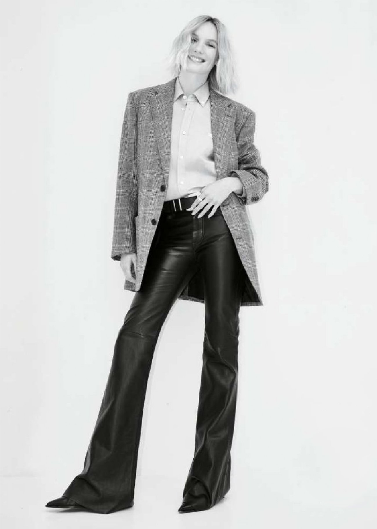 Ana Girardot covers Elle France February 29th, 2024 by Dant Studio ...