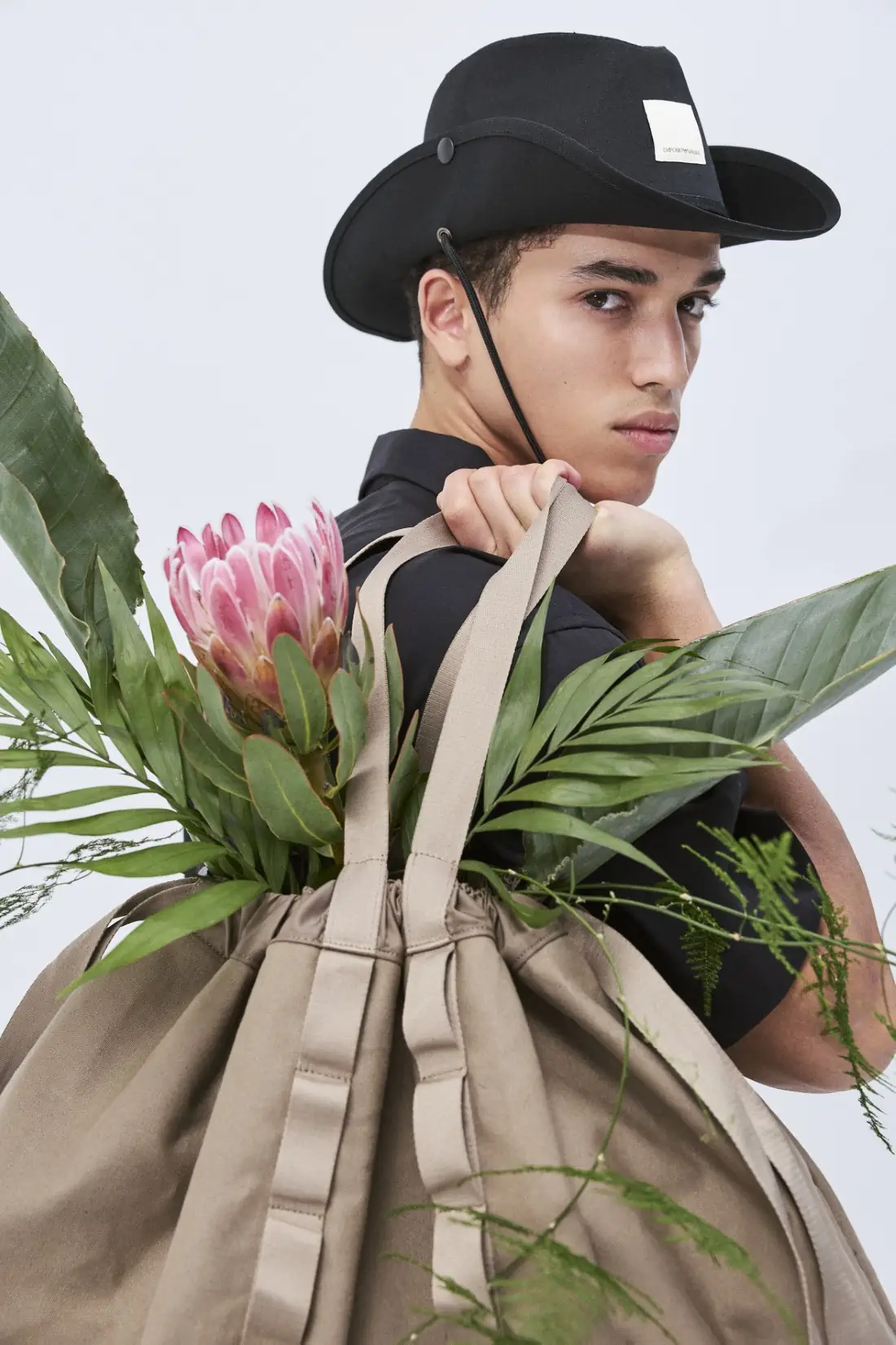 Armani Sustainability Values Capsule Spring/Summer 2024 collection - fashionotography