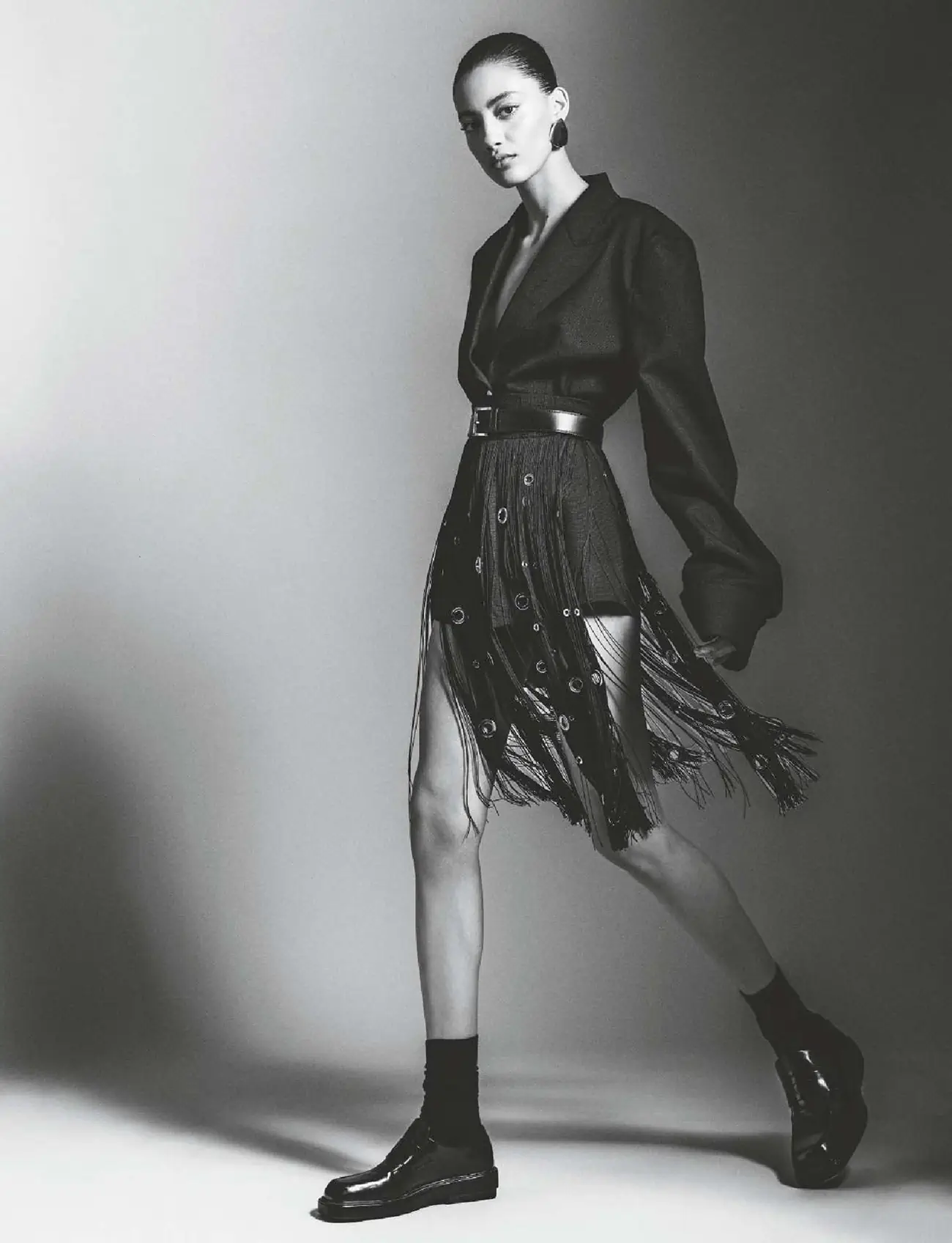 Chaima Ameziane by Marco van Rijt for Elle France February 29th, 2024 ...