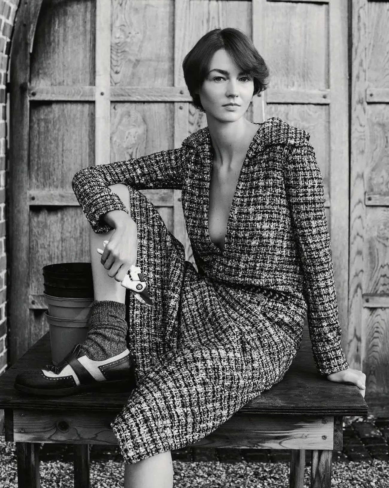 Daisy Bradford and Max Lancaster by Liz Collins for Elle Italia ...