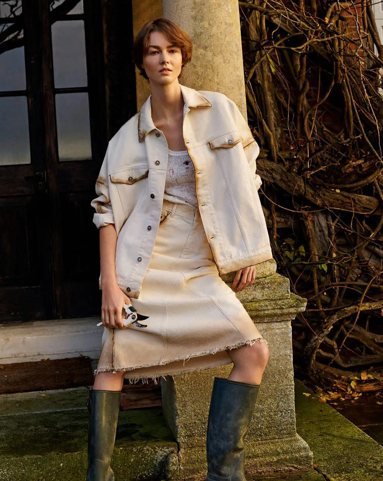 Daisy Bradford and Max Lancaster by Liz Collins for Elle Italia ...