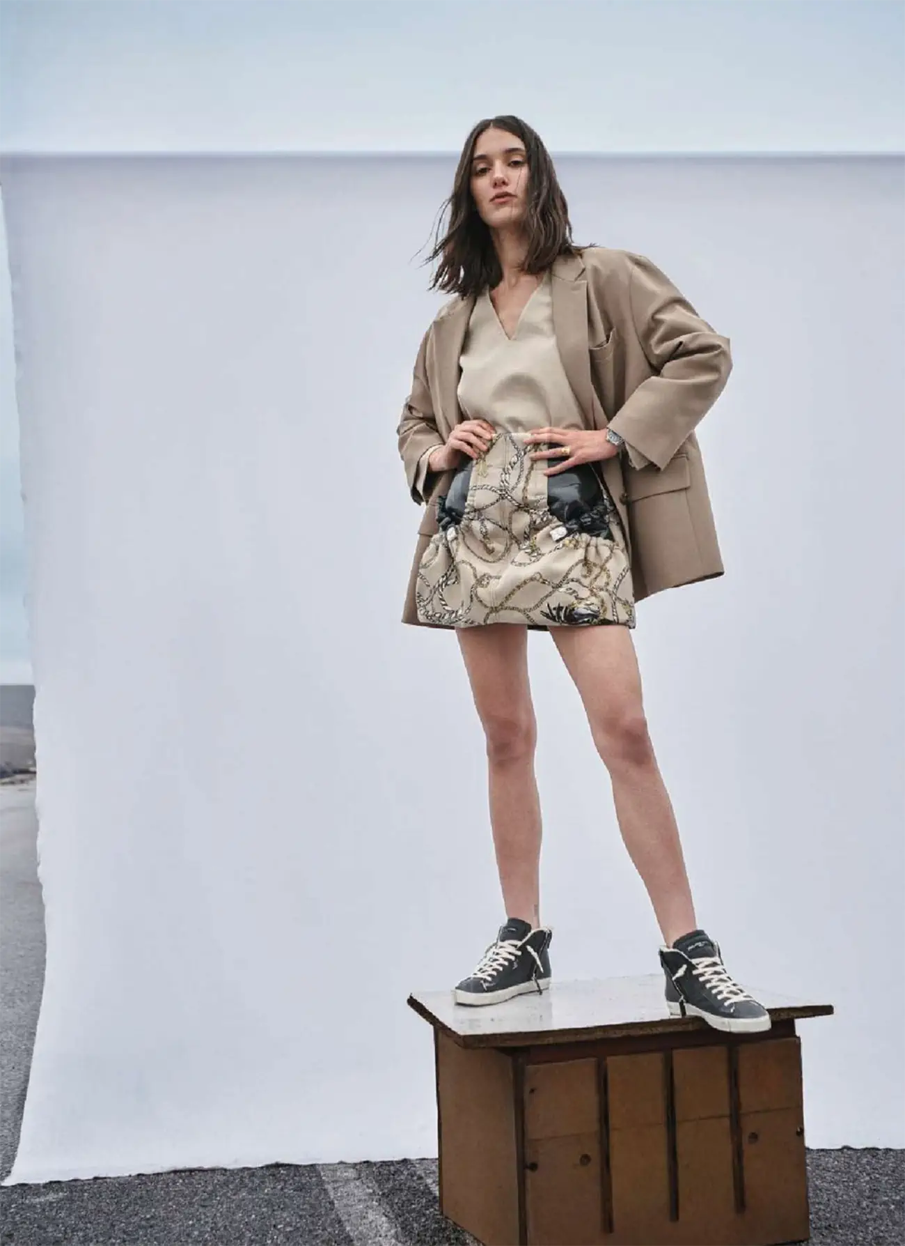 Rachelle Harris by Jan Welters for Elle France February 15th, 2024 ...