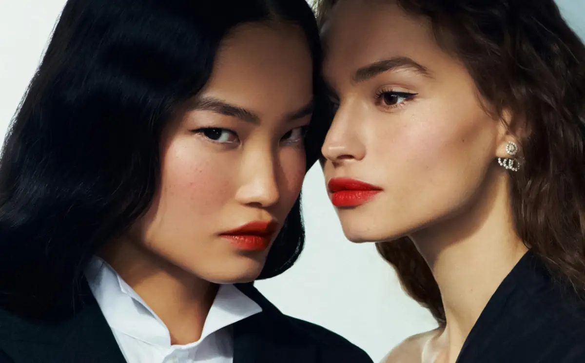 Valerie Pasker and Diana Li by Zoe Kovacs for Harper’s Bazaar UK ...