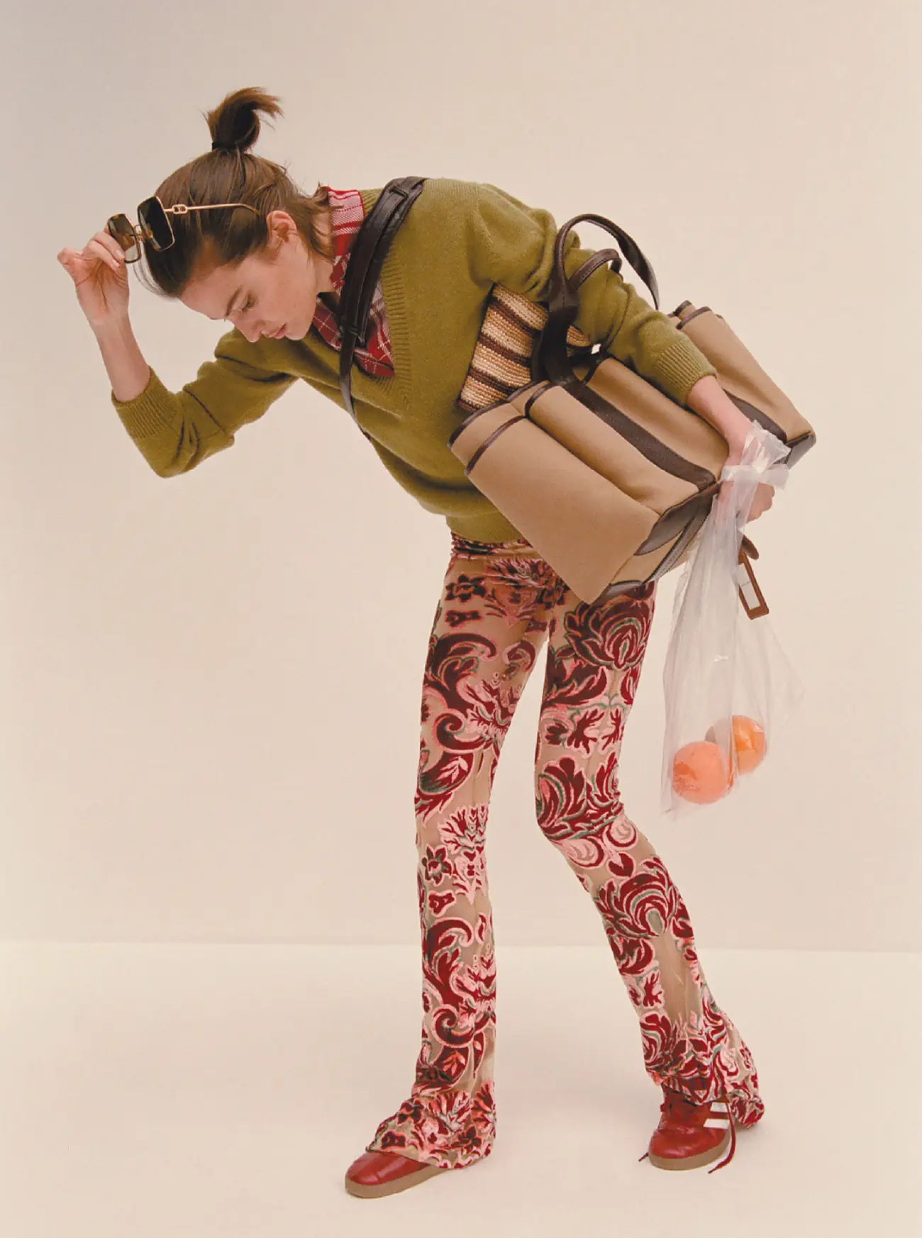 Cameron Russell in Miu Miu on The Sunday Times Style March 10th, 2024 ...