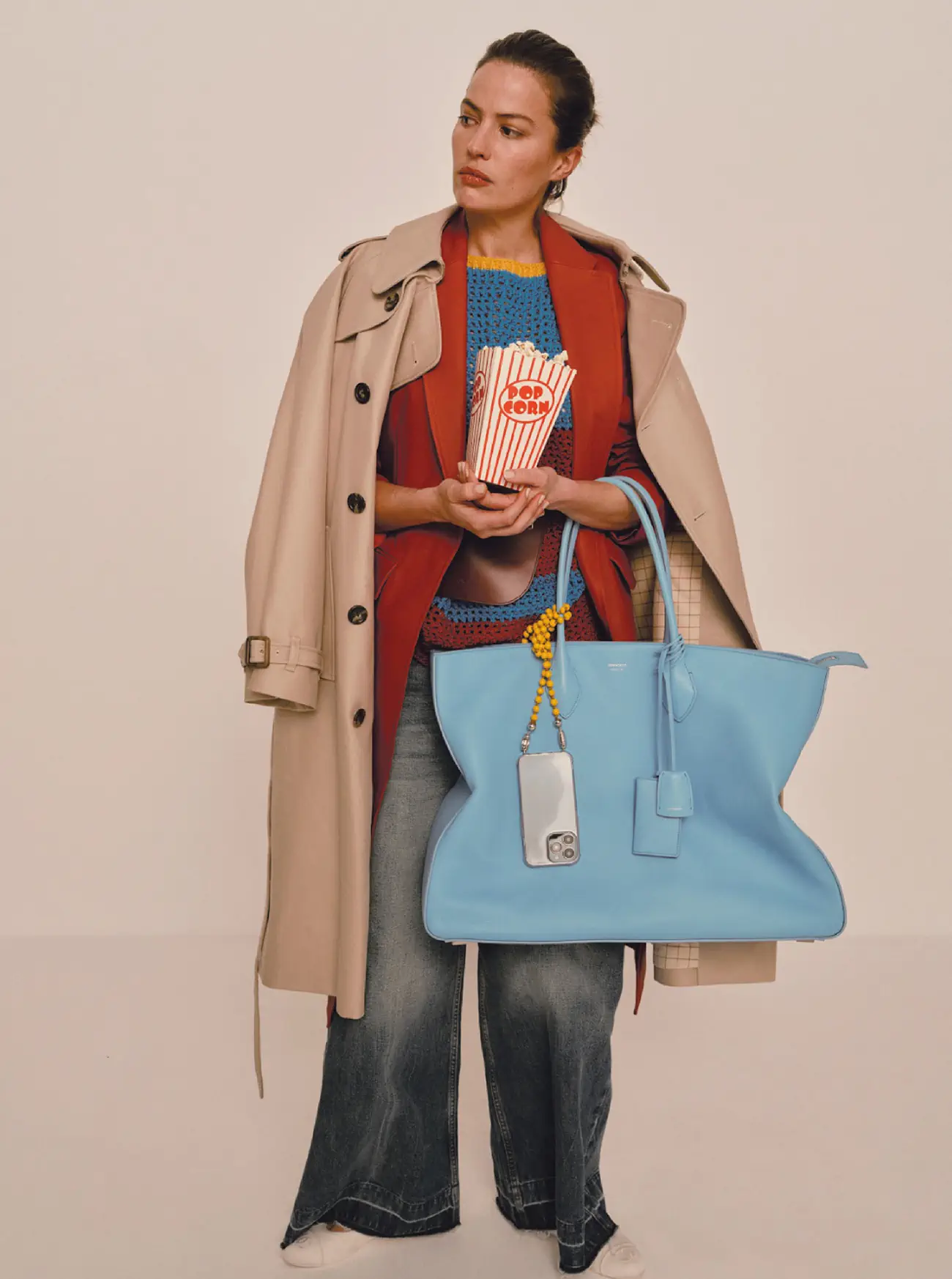 Cameron Russell in Miu Miu on The Sunday Times Style March 10th, 2024 ...