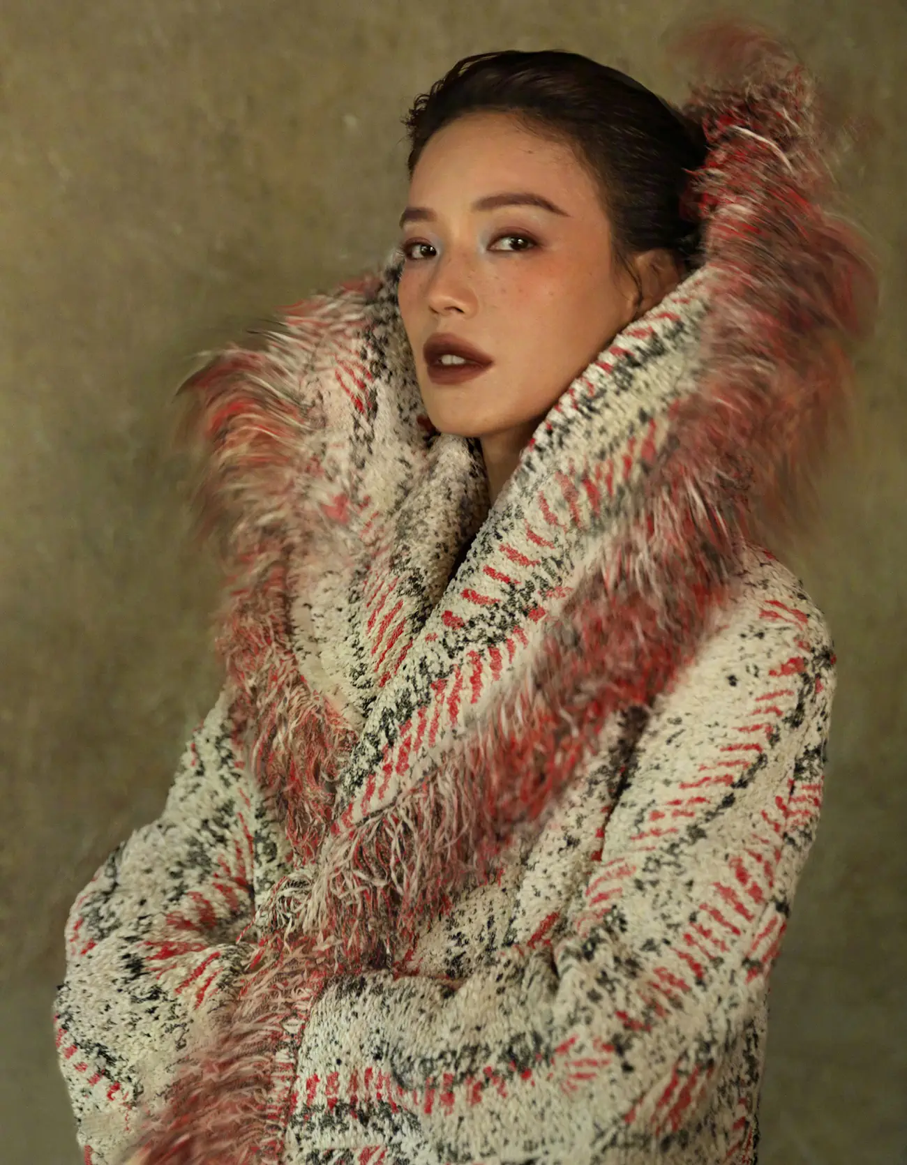 Shu Qi covers Elle China March 2024 by Chen Man - fashionotography
