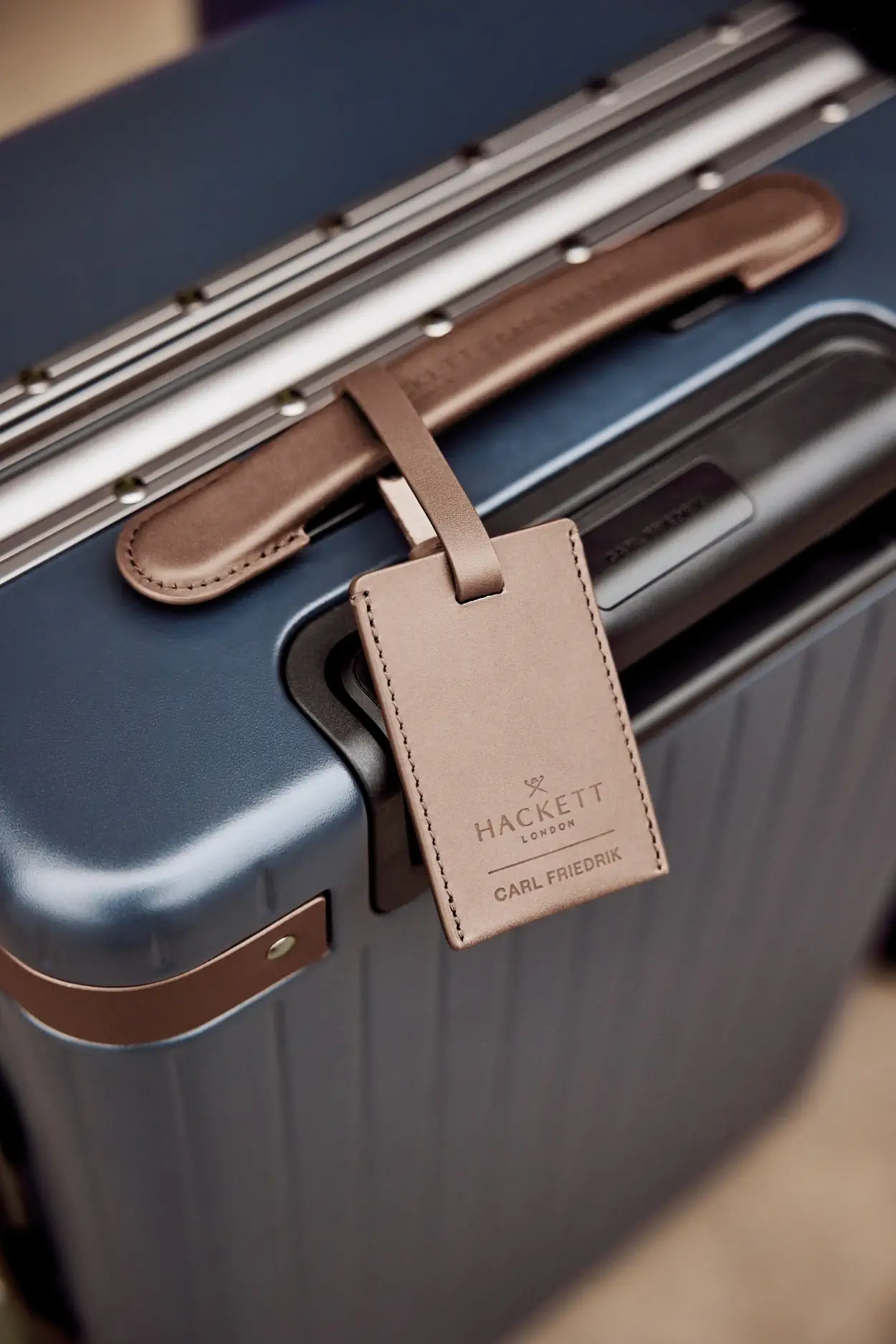 Luggage brand Carl Friedrik teams up with Hackett London for a luxury ...