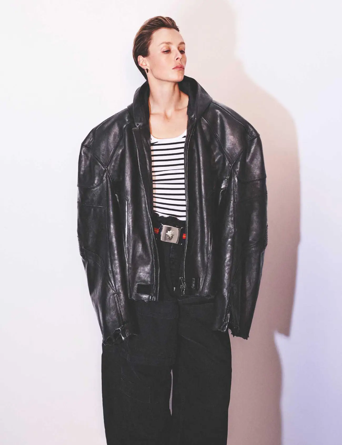 Edie Campbell covers Harper’s Bazaar France March 2024 by David Sims ...