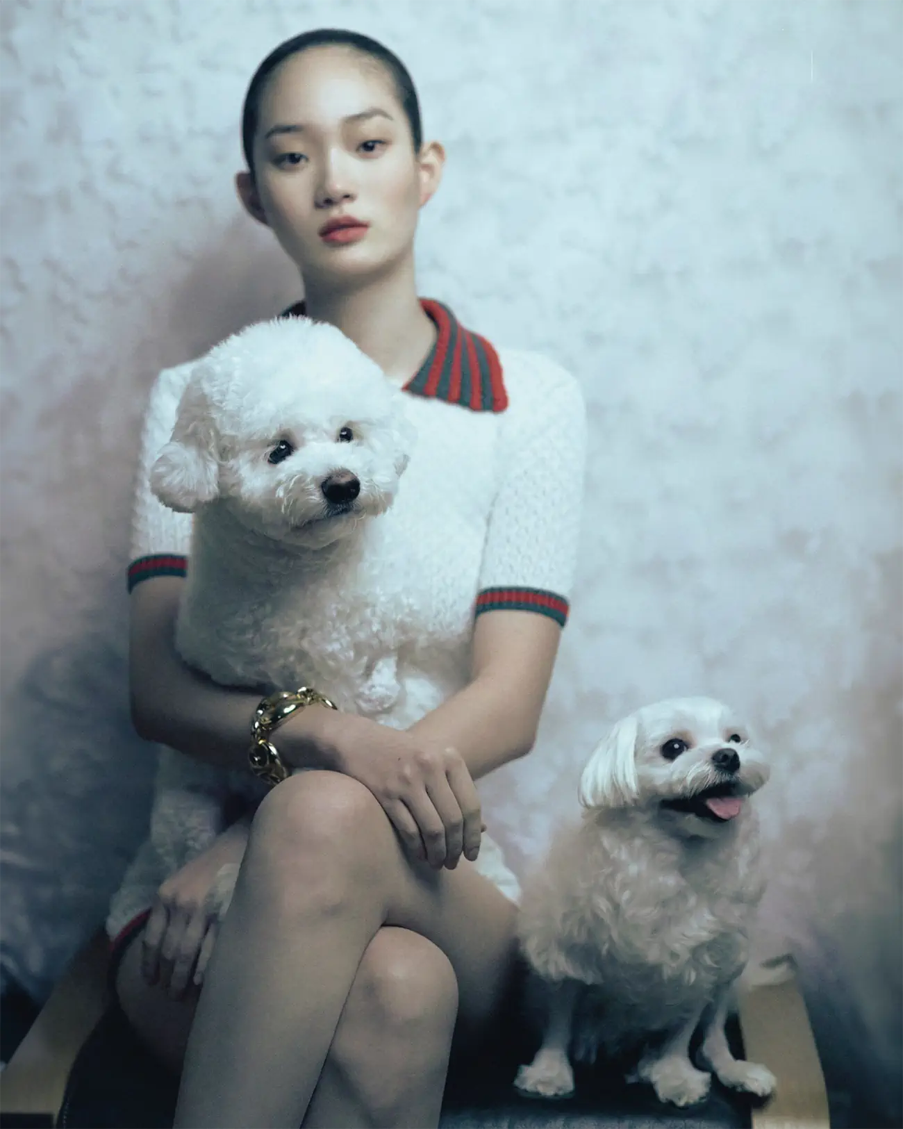 Hyunji Shin in Gucci on Vogue Taiwan March 2024 cover by Cho Giseok ...