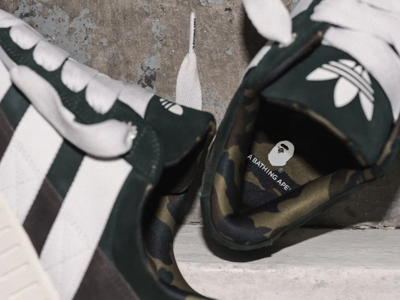adidas Originals and BAPE® present the new collaboration: N BAPE ...