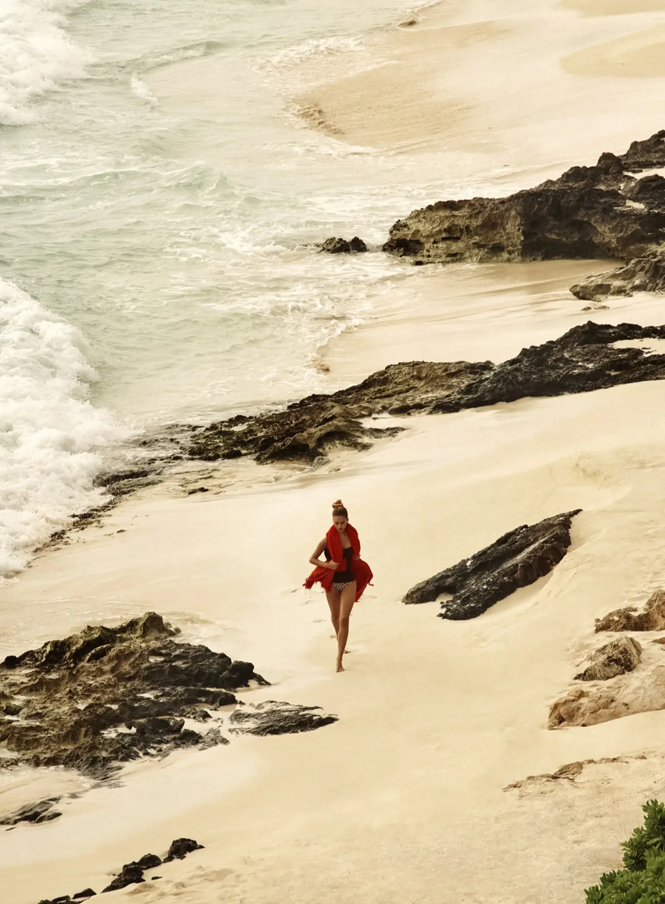 Devi Rae by Christian MacDonald for Elle US May 2024 - fashionotography