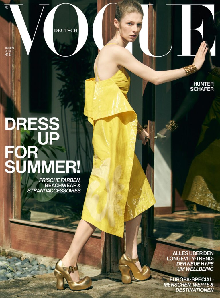 Hunter Schafer covers Vogue Italia and Vogue Germany June 2024 by Ethan ...