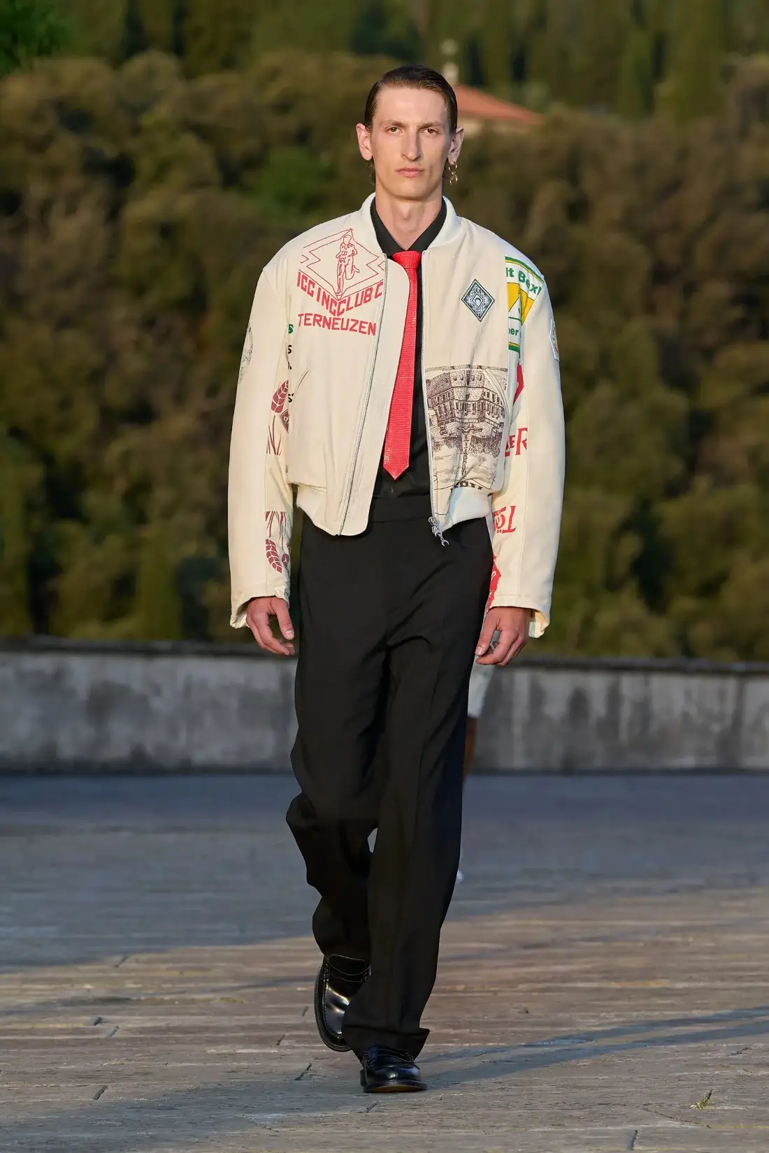 Marine Serre Spring/Summer 2025 - Pitti Uomo 106 - fashionotography