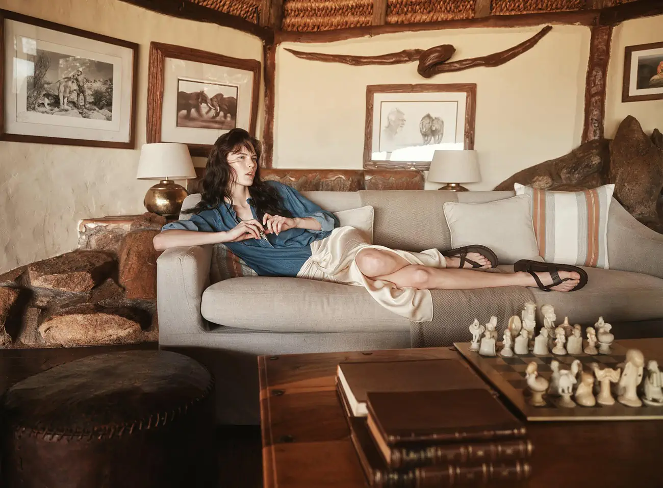 Coline Leclere covers Elle Italia July 18th, 2024 by Alessio Albi ...