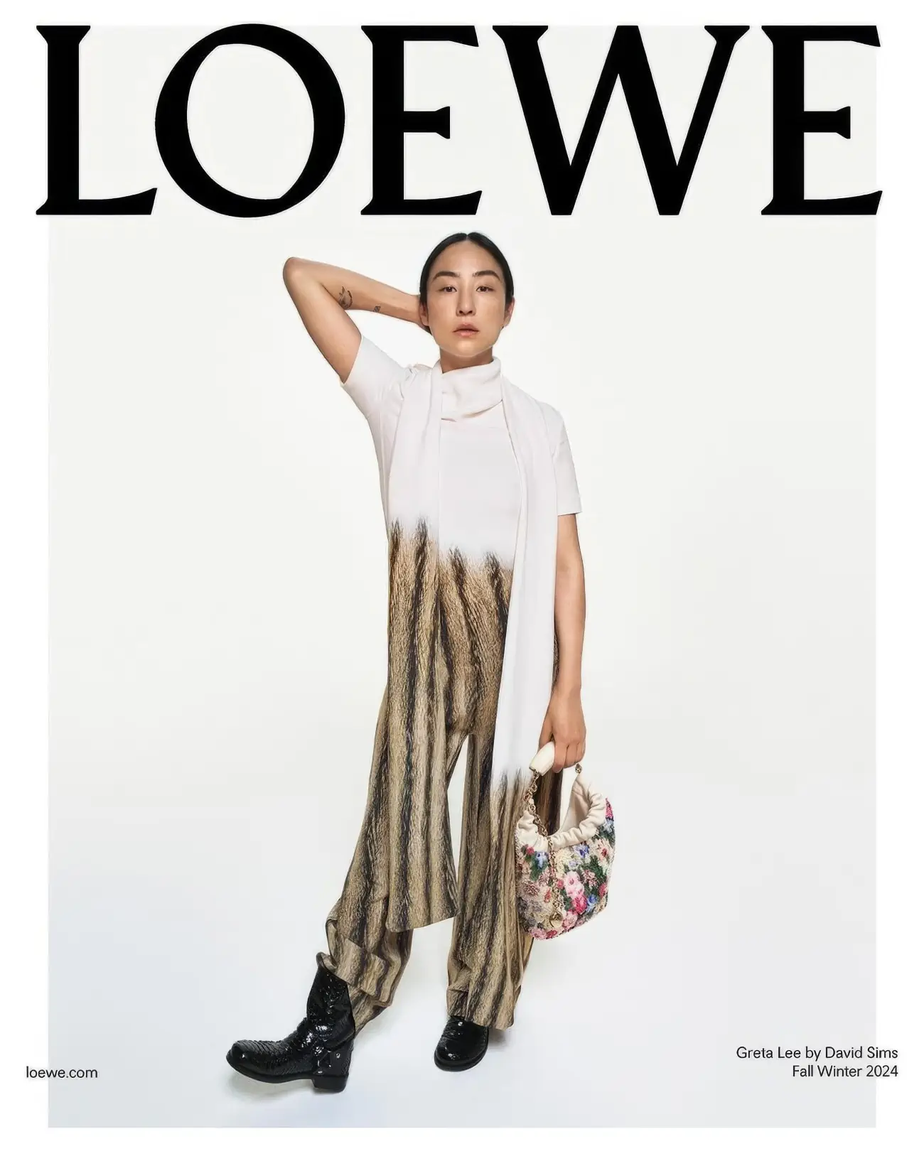 Loewe's Fall/Winter 2024 campaign features Daniel Craig and Greta Lee ...
