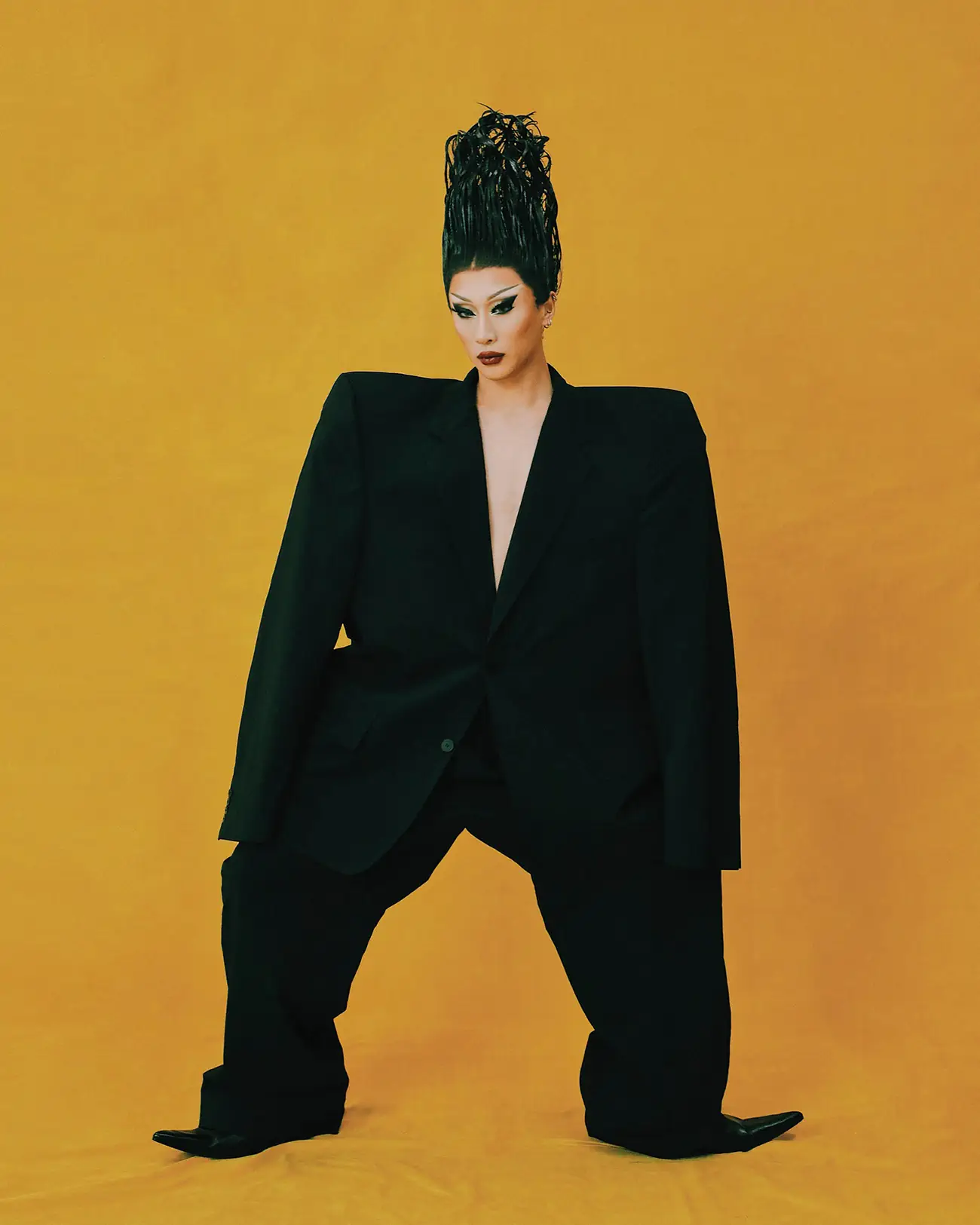 Nymphia Wind in Balenciaga on Vogue Taiwan July 2024 by Manbo Key ...