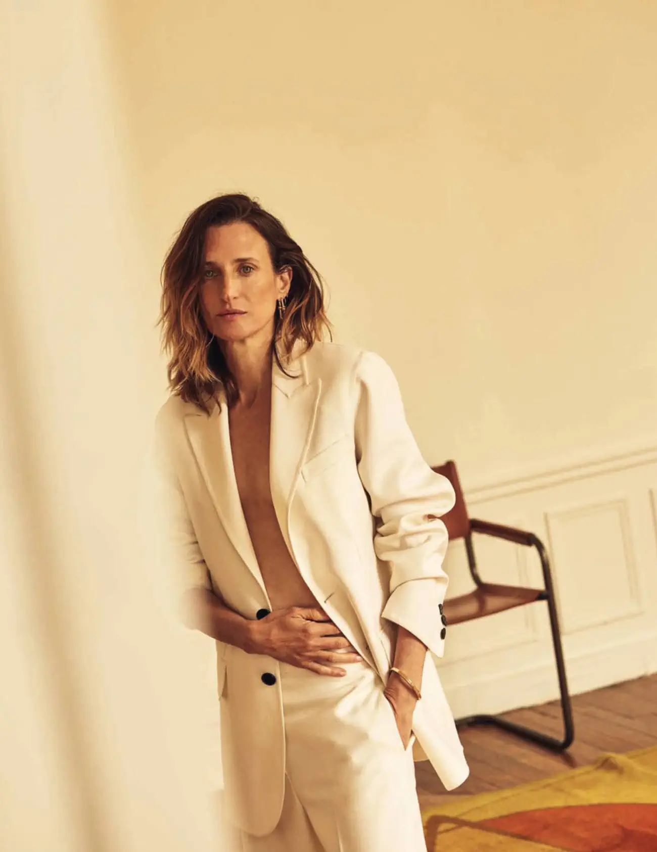 Camille Cottin covers Madame Figaro August 16th, 2024 by Guy Lowndes - fashionotography