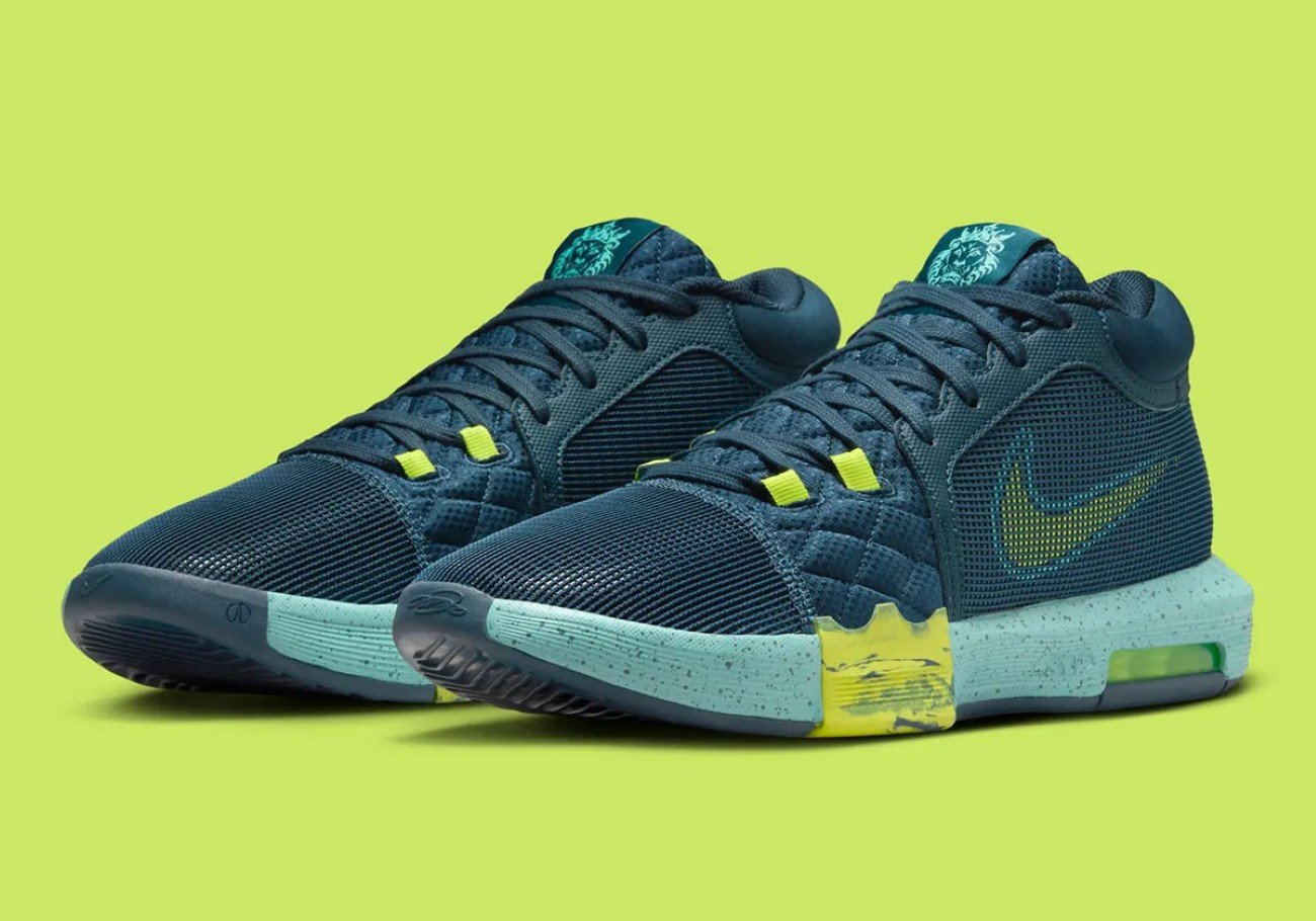 Nike LeBron Witness 8 "Armory Navy" arrives with vibrant accents ...