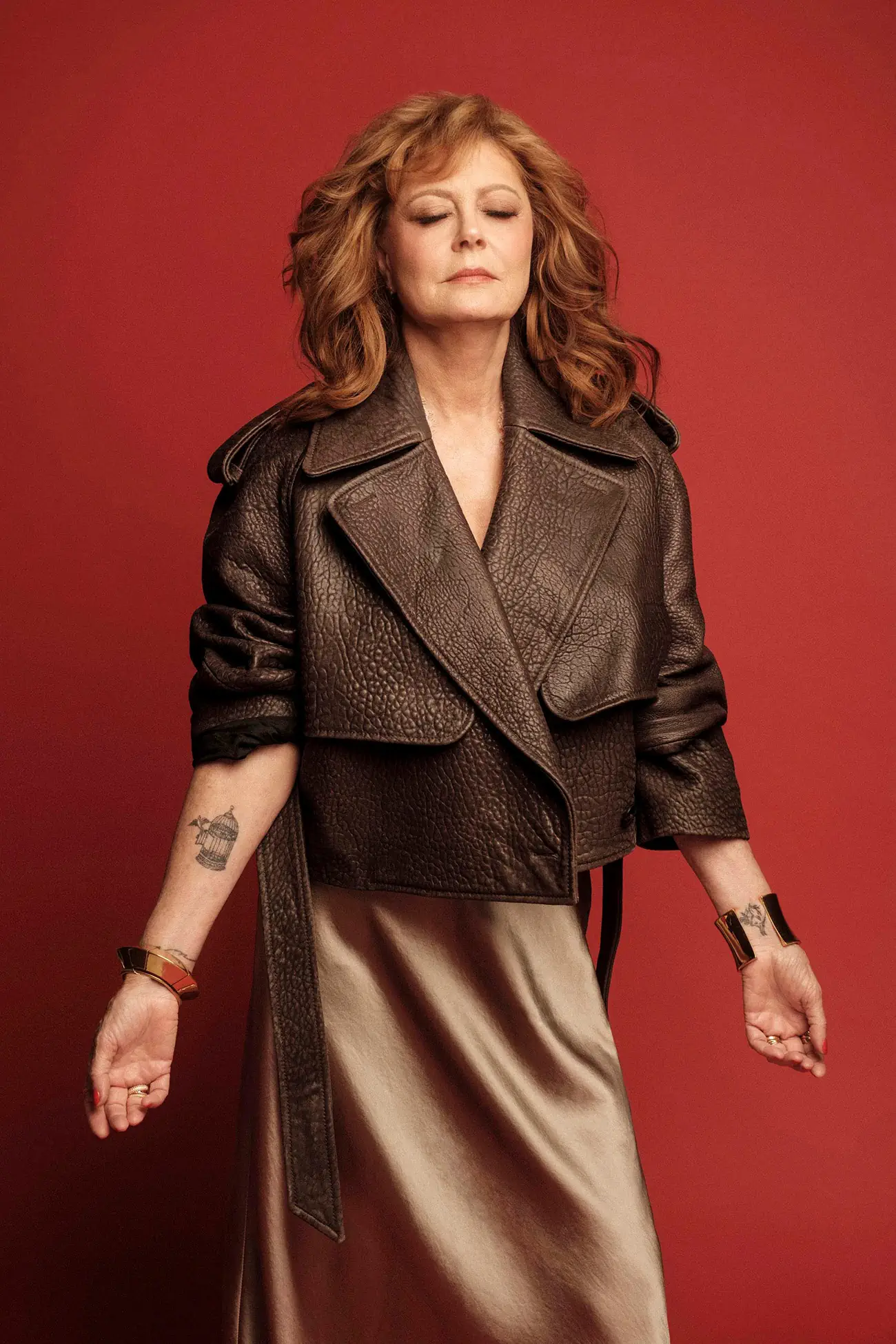 Susan Sarandon covers Elle Spain August 2024 by Juankr - fashionotography