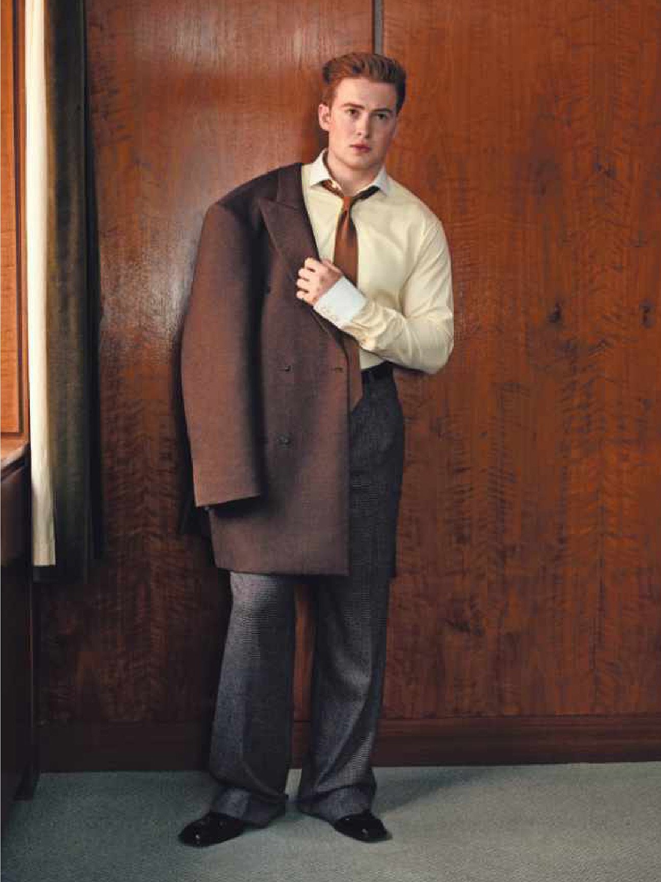 Kit Connor covers The Sunday Times Style September 1st, 2024 by Luca Campri